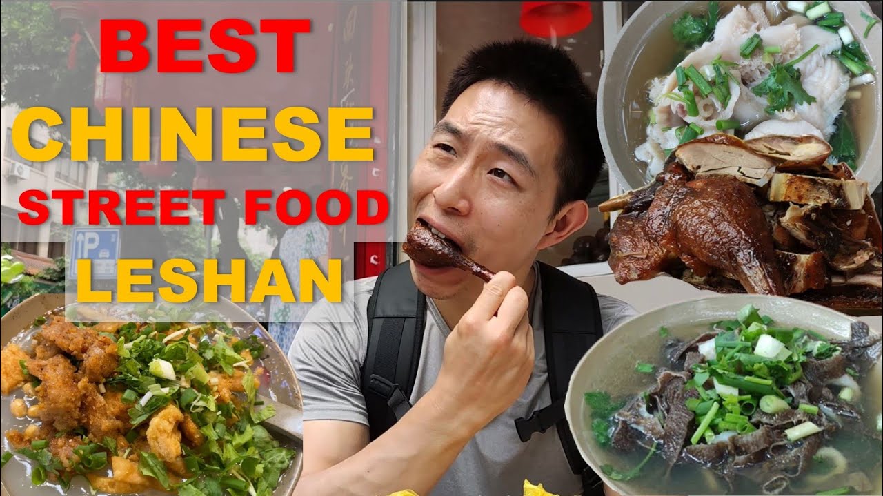 Leshan Street Food Tour and Must-visit Giant Buddha - YouTube