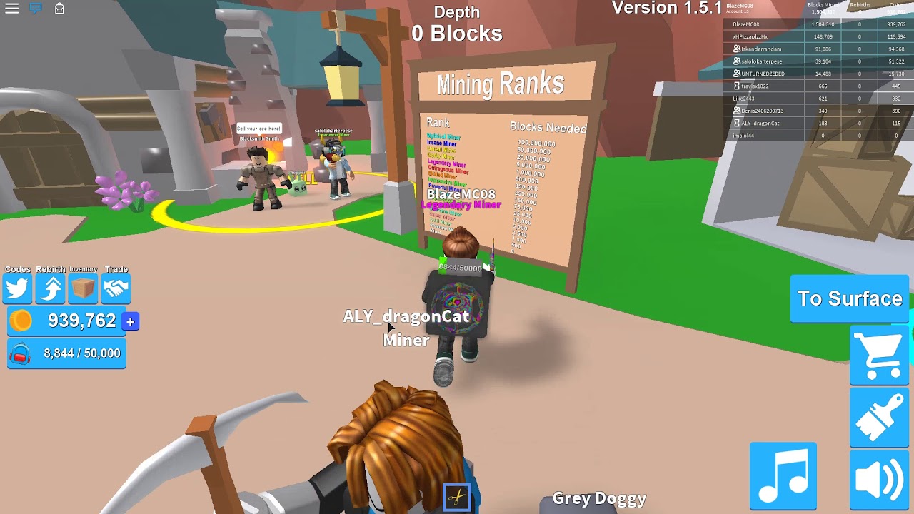 variety of games with [space] Mining simulator how to play[road to 20 ...