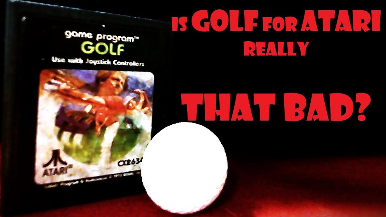 Worst Atari Games: Golf - YouTube
