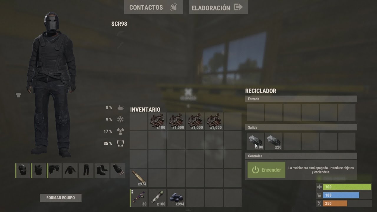 Como conseguir mucho metal de alta calidad ( HQ ) rápido en rust con scrap - YouTube