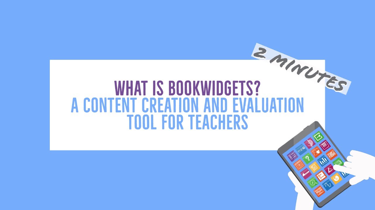 BookWidgets - A content creation and evaluation tool for teachers - YouTube