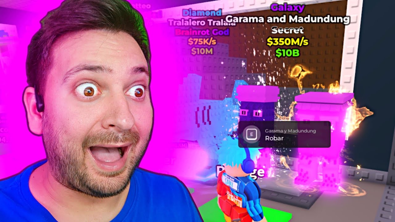 😍 ES HERMOSO! 😍 GARAMA GALAXY en ROBA UN BRAINROT 💥 SAMU Top 20 MUNDIAL ...