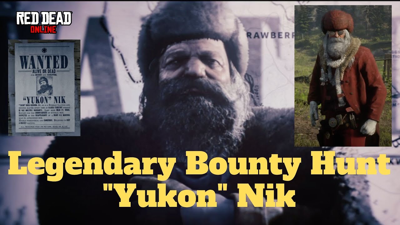 Legendary Bounty "Yukon" Nik RDR2 Online - YouTube