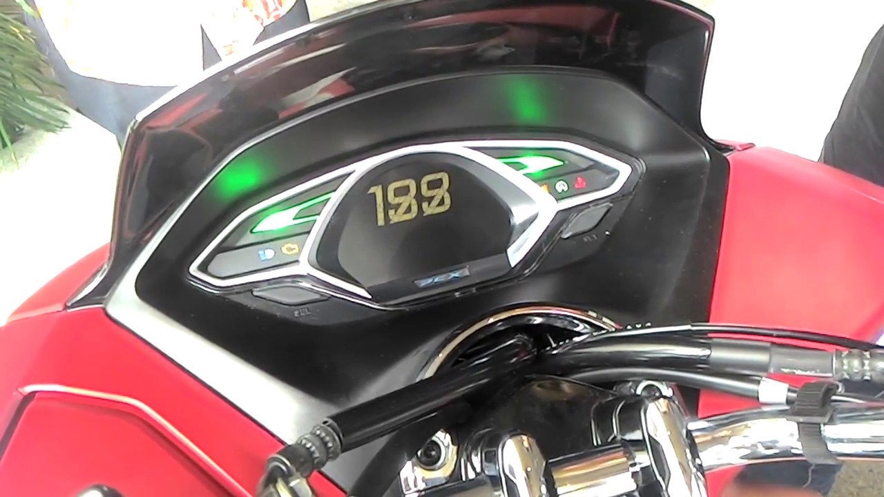 Nih Speedometer All New Honda PCX 150 Indonesia - YouTube