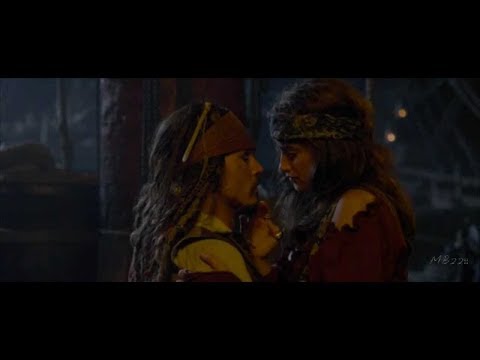 Jack Sparrow vs. Angelica sword fight-PotC: on Stranger Tides (Angelica as Jack's imposter) 1080 HD