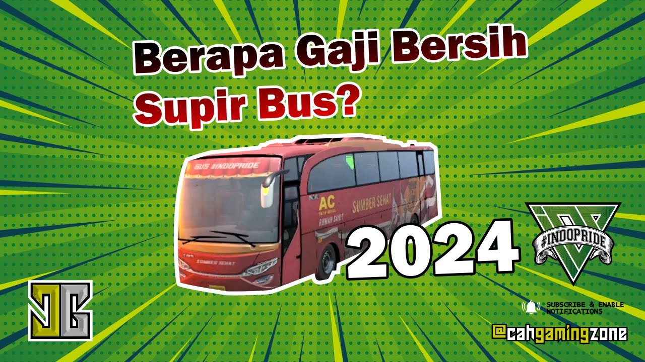 Berapa Gaji Bersih Supir Bis Indopride? || #indopriderp #majapahit # ...