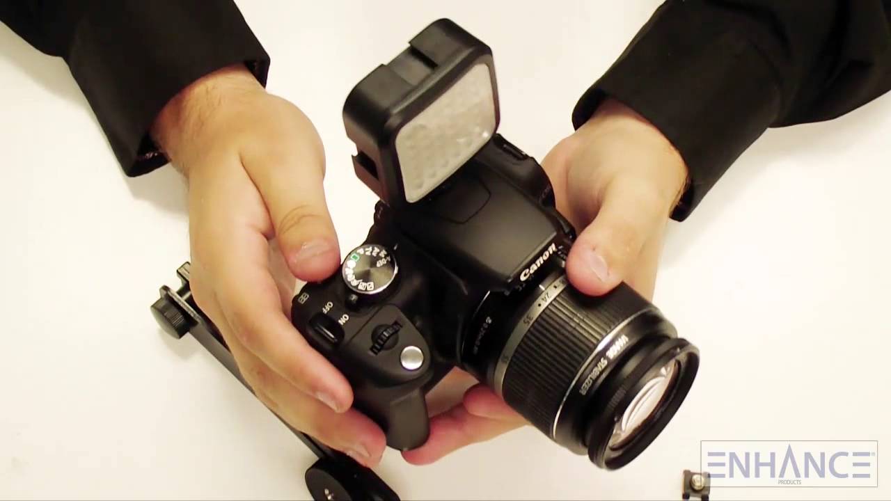 ENHANCE LIGHTLINK - Rechargeable Ultra-Bright LED Camera / Video Light ...