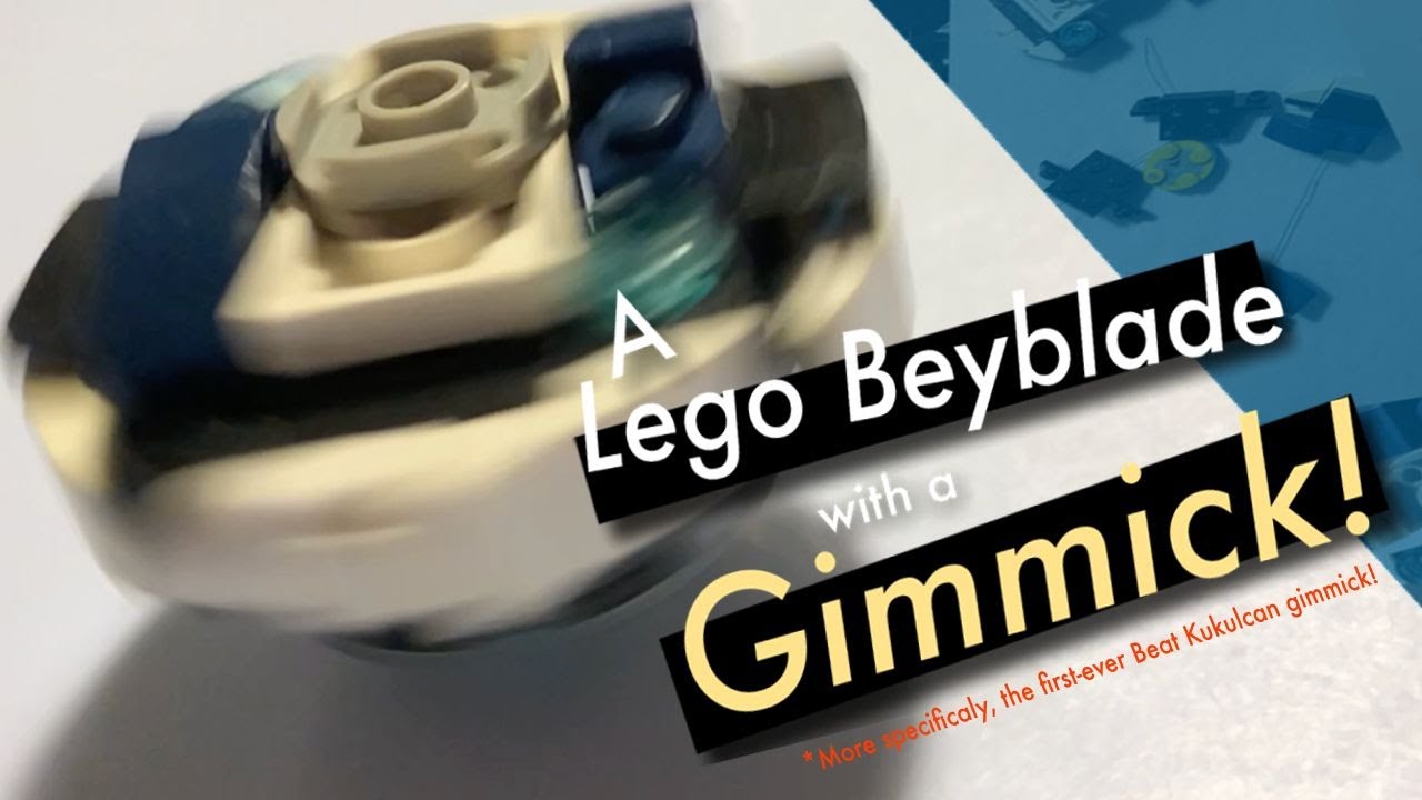 A Lego Beyblade with a gimmick - YouTube
