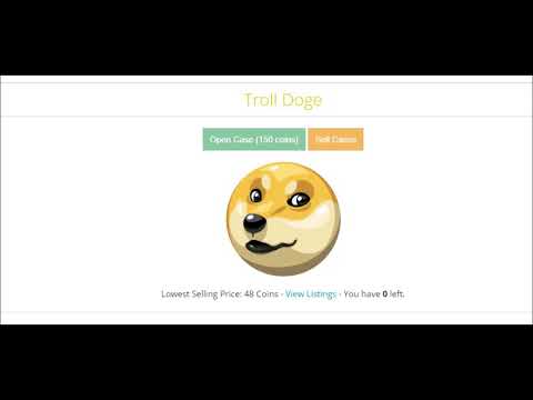 ABS0RBME: OPENING 50 CASES & UNLOCKED A RARE TROLL DOGE SKIN - YouTube