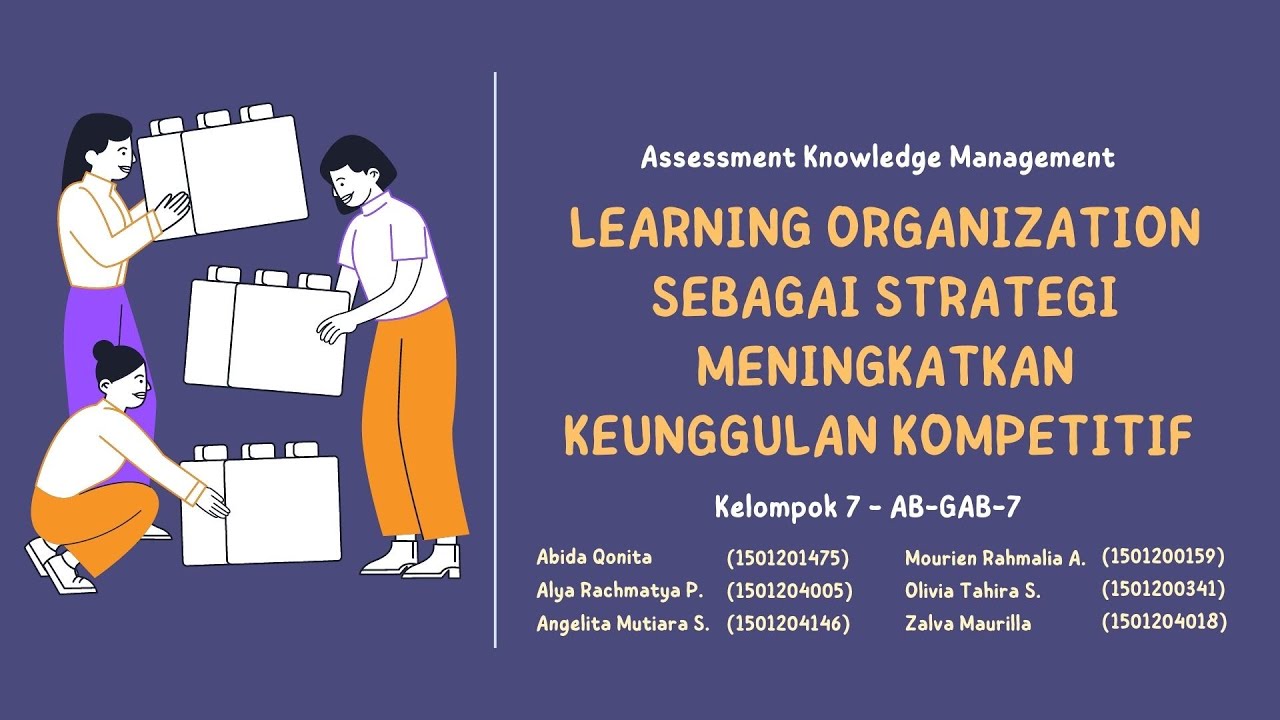 Organization Learning (Manajemen Pengetahuan Kelompok 7) - YouTube
