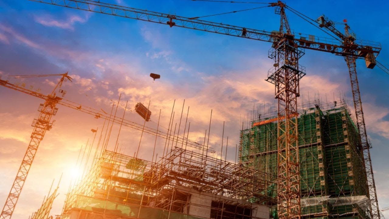 Construction Site Ambient Sounds For Relaxation - YouTube