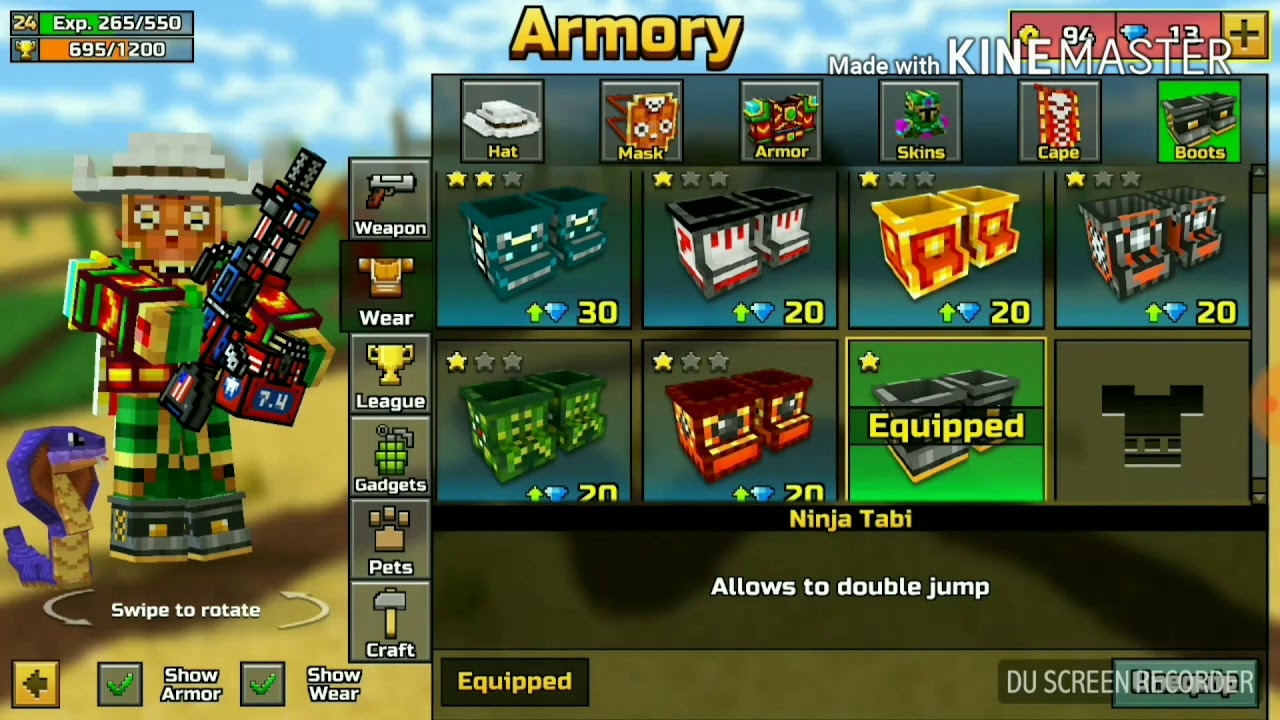 My Pixel Gun 3D Loadout[REUPLOAD] - YouTube