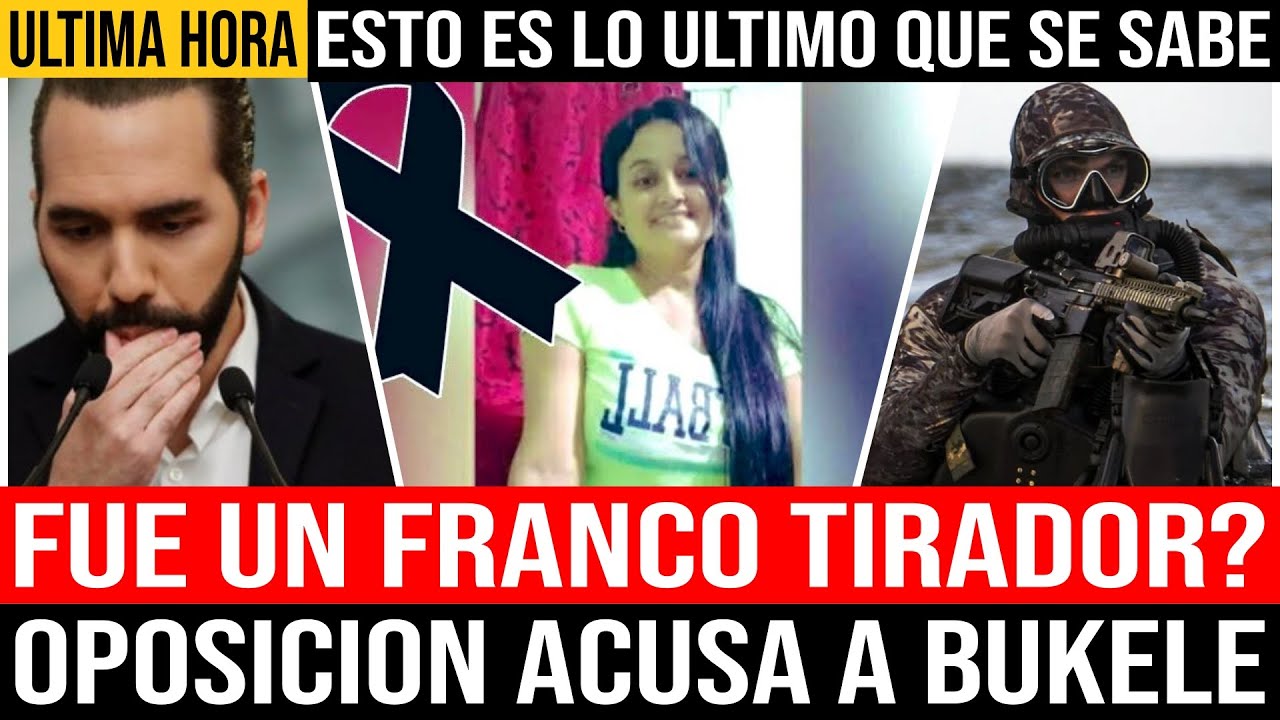 CULPAN A FRANCO TIRADOR DE BUKELE DE LA MUERTE DE UNA PERSONA LA CAUSO ...
