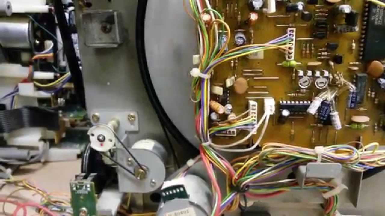 Sharp VZ-3150 upright turntable - YouTube