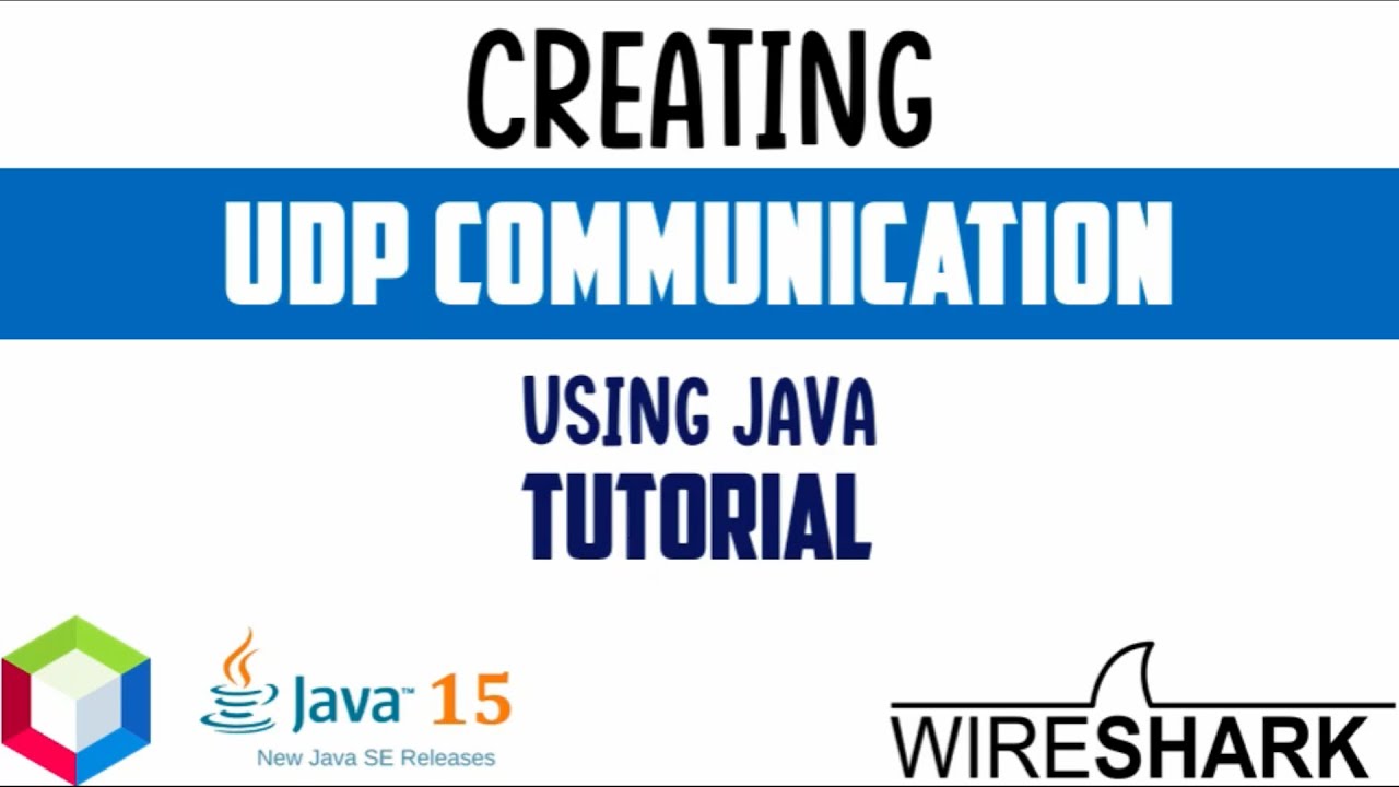 Udp Communication Using Java Step Wise Step Tutorial Youtube