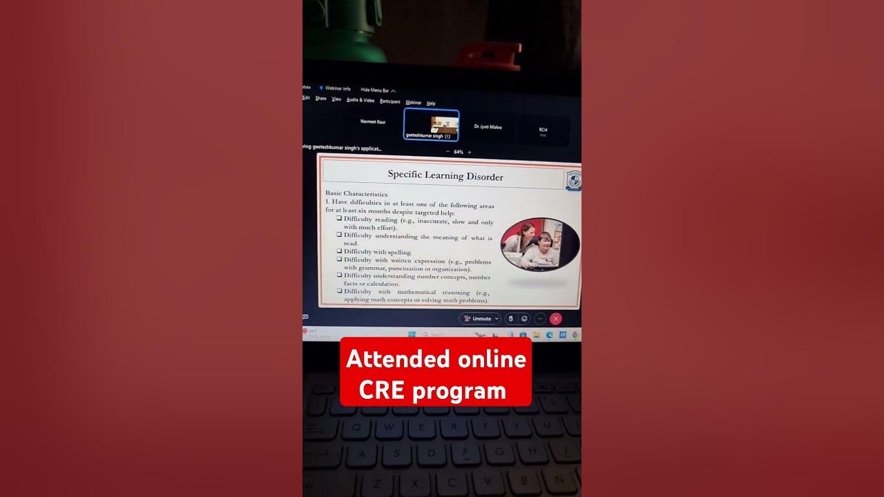 Attended online CRE program ##CREPROGRAM #workingwomen #iitkanpur #2024 ...