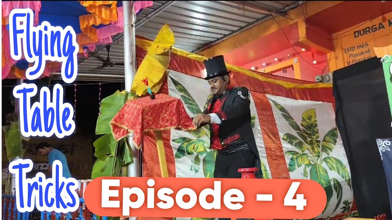 Flying Table Magic Tricks | #hindimagictrick #learnmagictricks #magic # ...