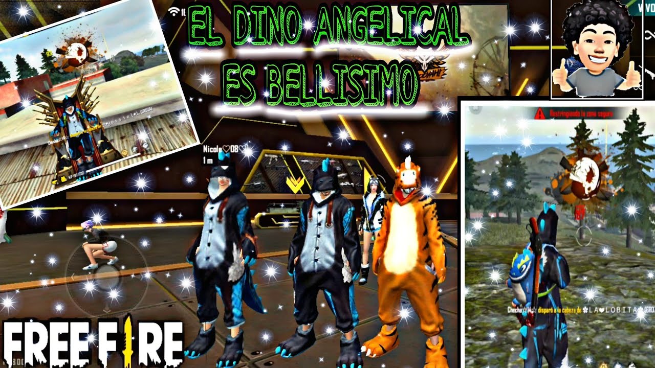 JUEGO CON EL *DINO ANGELICAL* EN FREE FIRE DIVERTIDO!!!! - YouTube