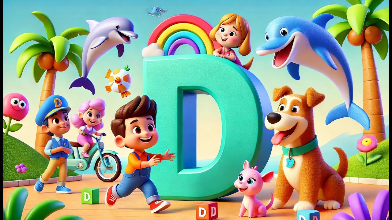 D is for Dance! | Fun Alphabet Song for Kids & Toddlers 🎵 - YouTube