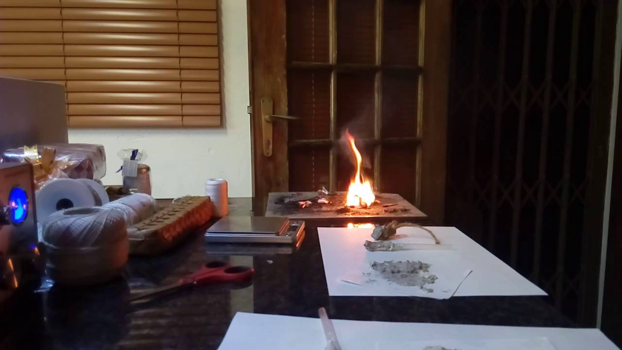 KNO3 polyurethane vs KClO3 polyurethane... Burn Tests and synopsis in ...