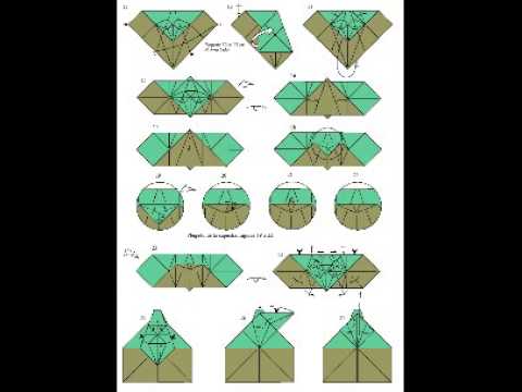 Origami yoda diagrams - YouTube