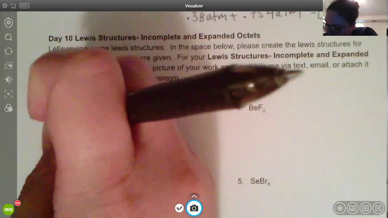 Lewis Structure Incomplete and expanded octets - YouTube
