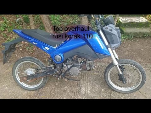 Top overhaul tutorial rusi korak 110 gasket leaking block head # ...