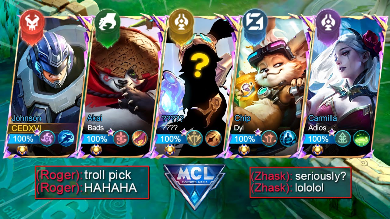 MLBB "FULL TANK TEAM" in MCL MATCH WITH A TWIST! 🤨 - YouTube