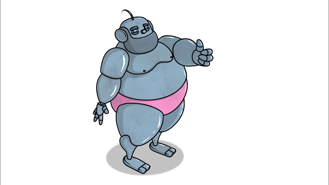 The world needs more fat robots… - YouTube