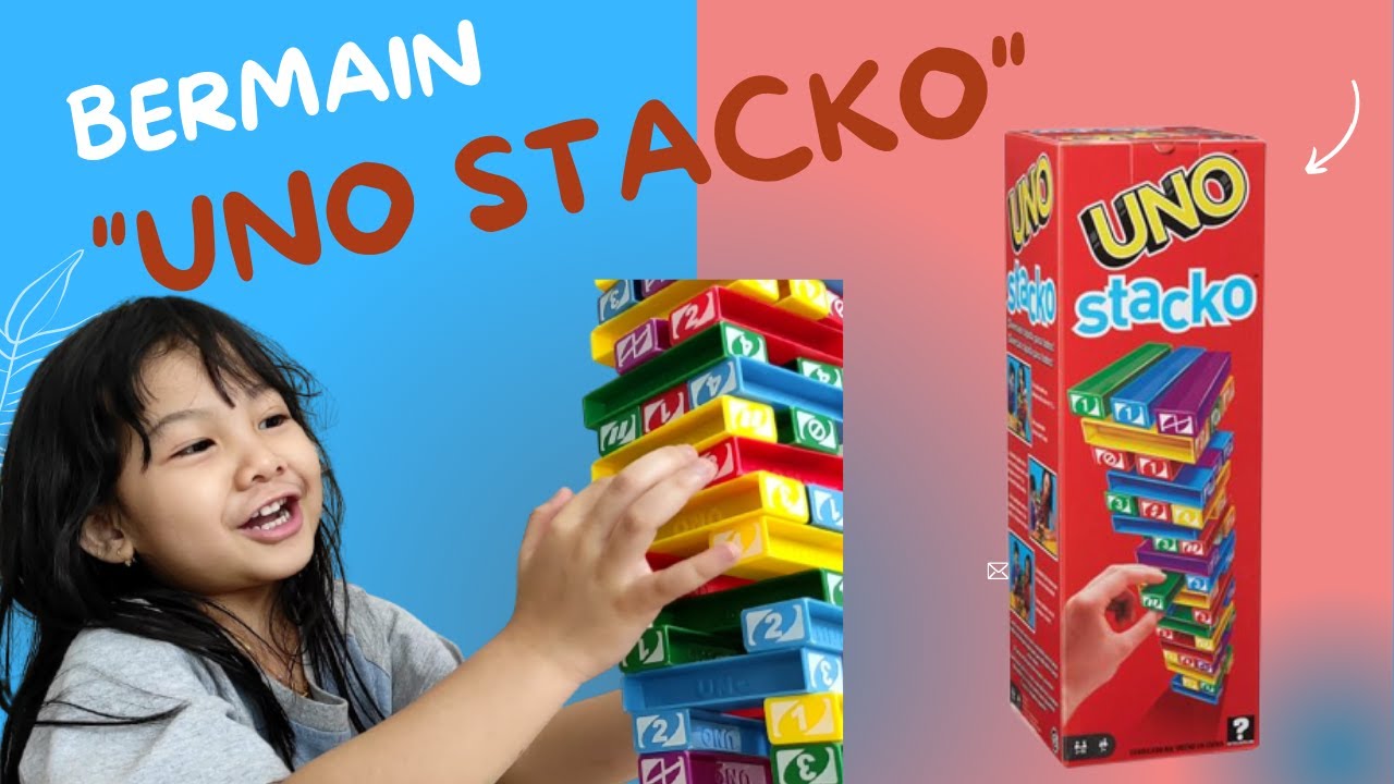 Bermain "Uno Stacko" Bersama Flo - YouTube