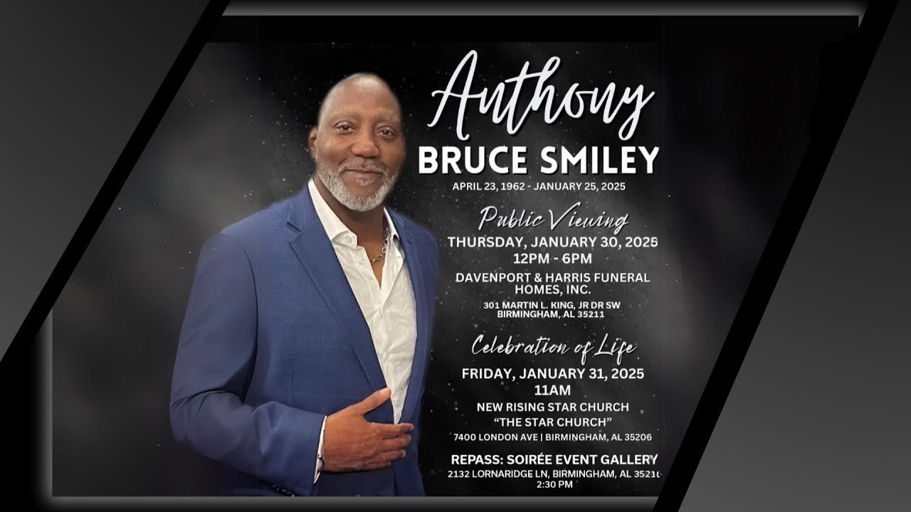 Celebration Of Life For Anthony Bruce Smiley - YouTube
