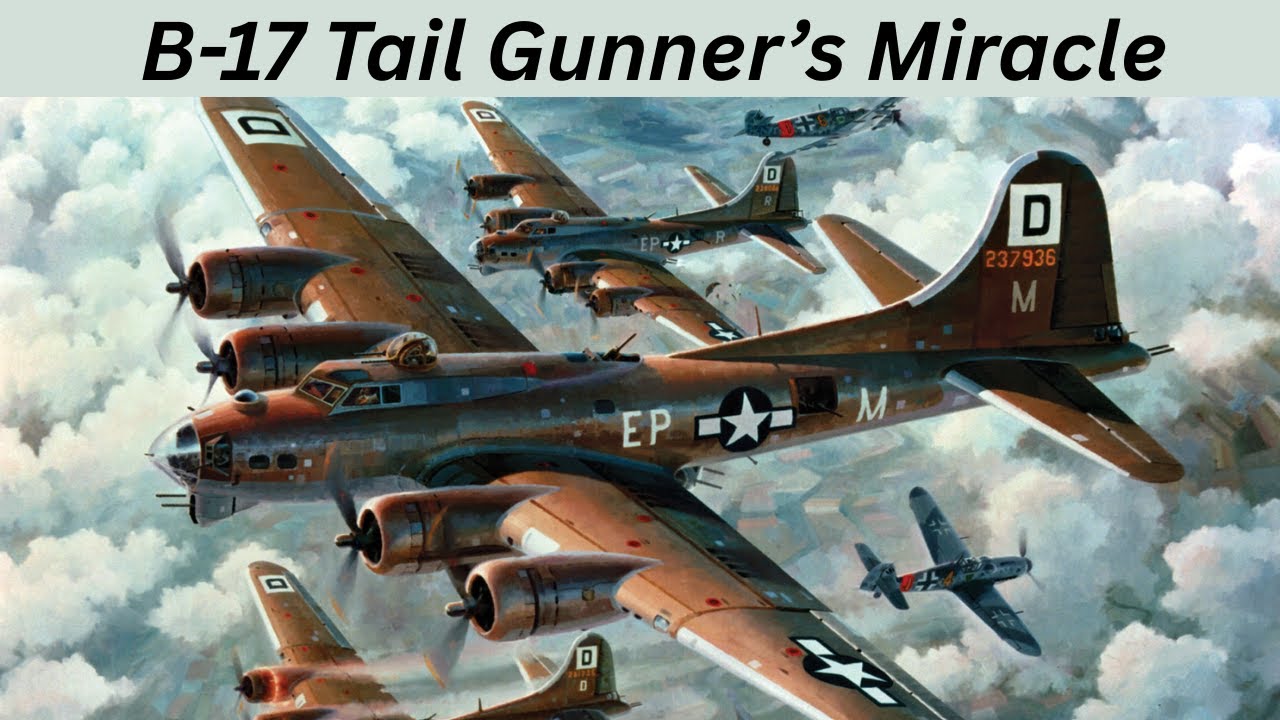 B-17 Tail Gunner’s Miracle Escape in WWII - YouTube