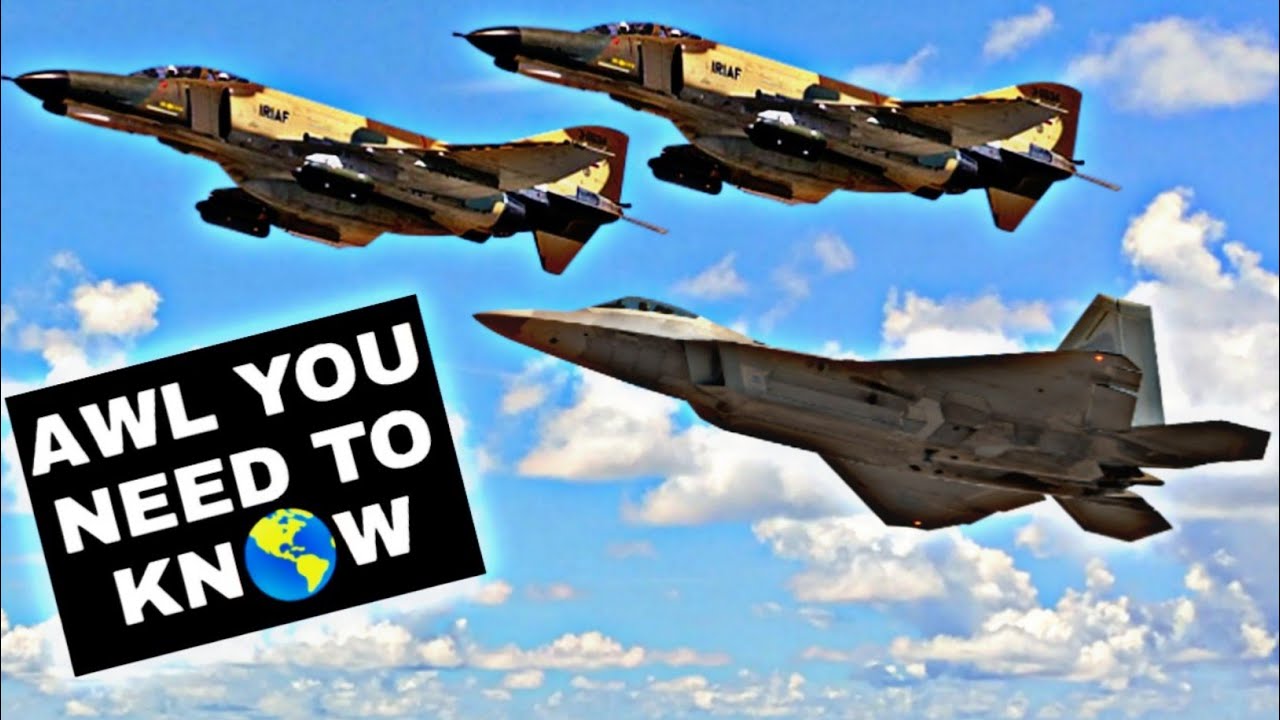 F-22 Is So Stealthy That It Once Flew Under An Iranian F-4 Phantom! # ...