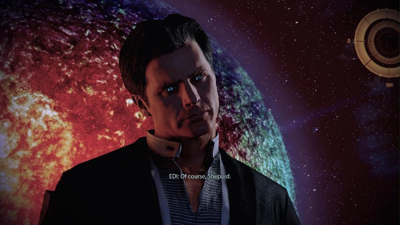 Mass Effect Legendary Edition | Slimy Illusive Man & Team Builder - YouTube