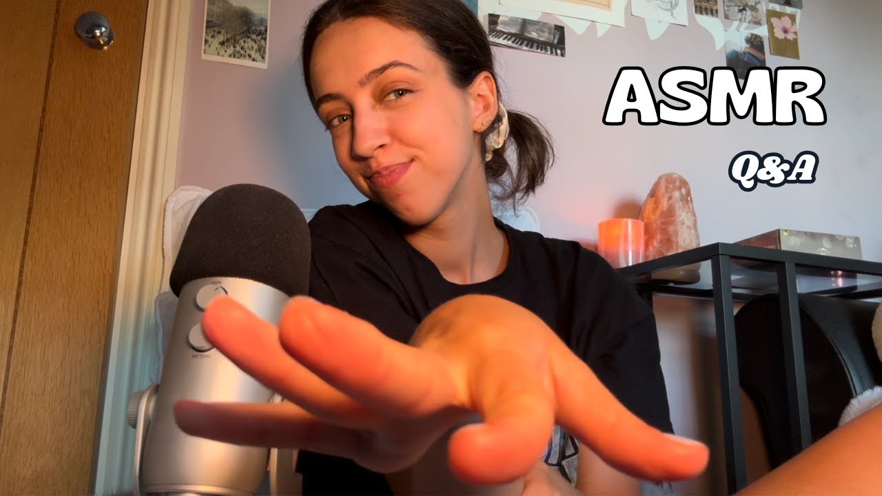 ASMR Q&A - close whispers - YouTube
