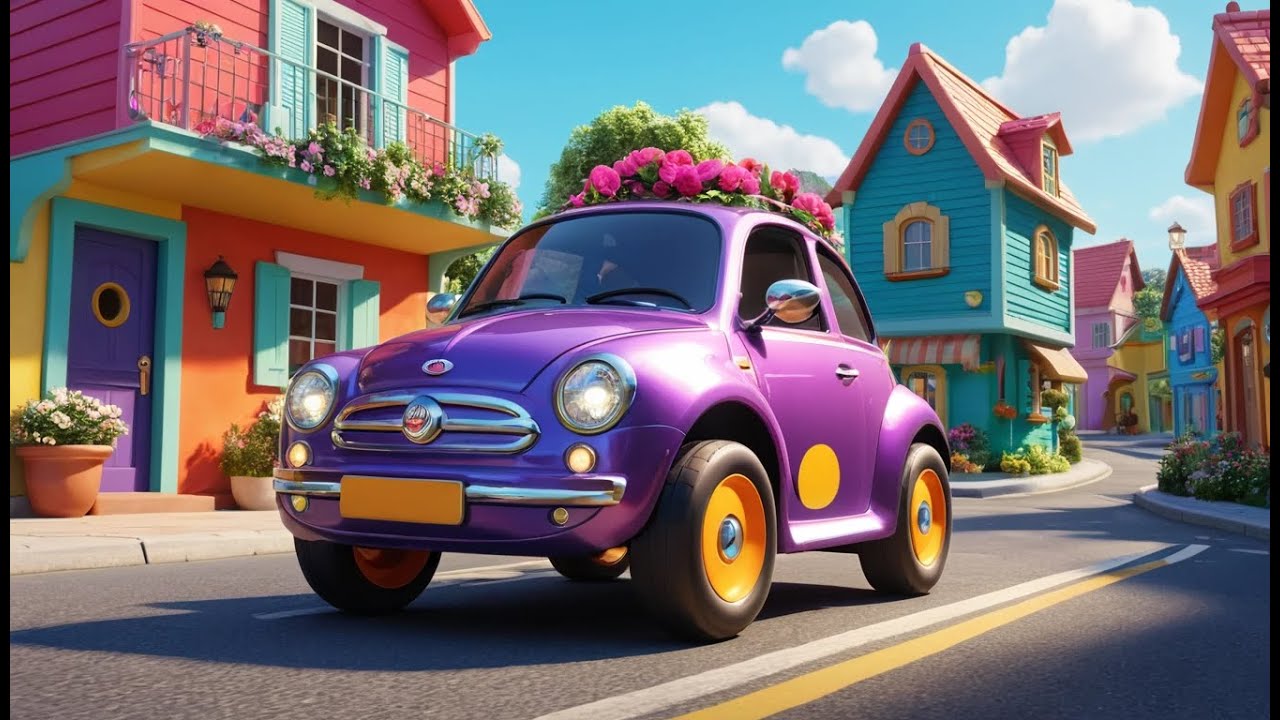 Ding Ding! Let’s Take a Bumpy Ride | Fun Vehicle Song for Kids | Bumpy ...