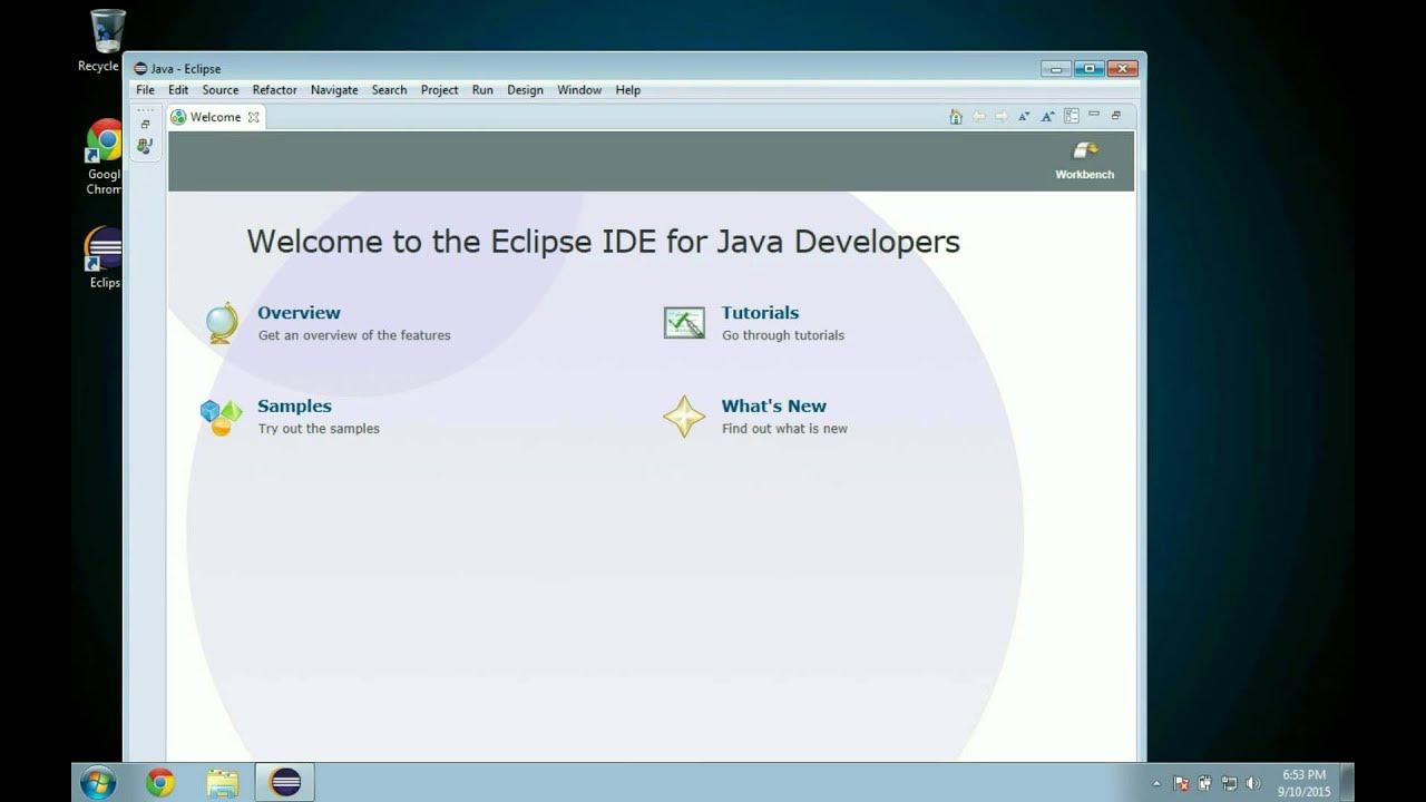 Setup and Hello World - Java Tutorial Ep.1 - YouTube