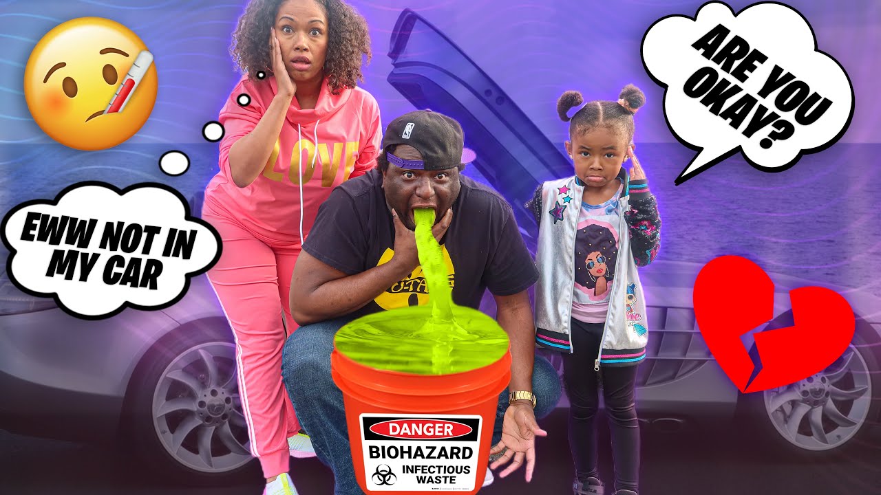 CAR SICK PRANK | GETTING SICK PRANK | CAR SICKNESS PRANK | The Winning ...