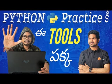 IDE for Python for Practice | Python Telugu - YouTube