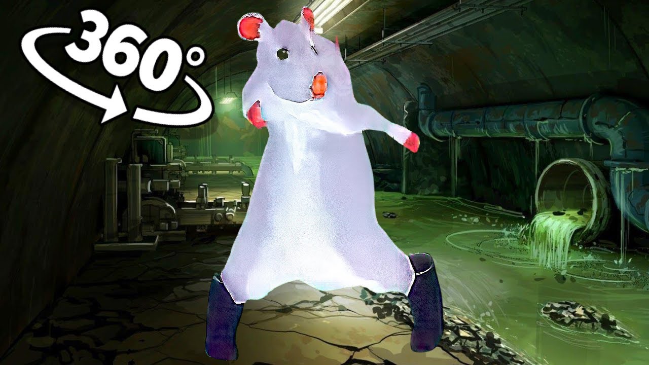 Rat dance - Sewers in 360° Video | VR / 8K | ( Rat dance meme ) - YouTube