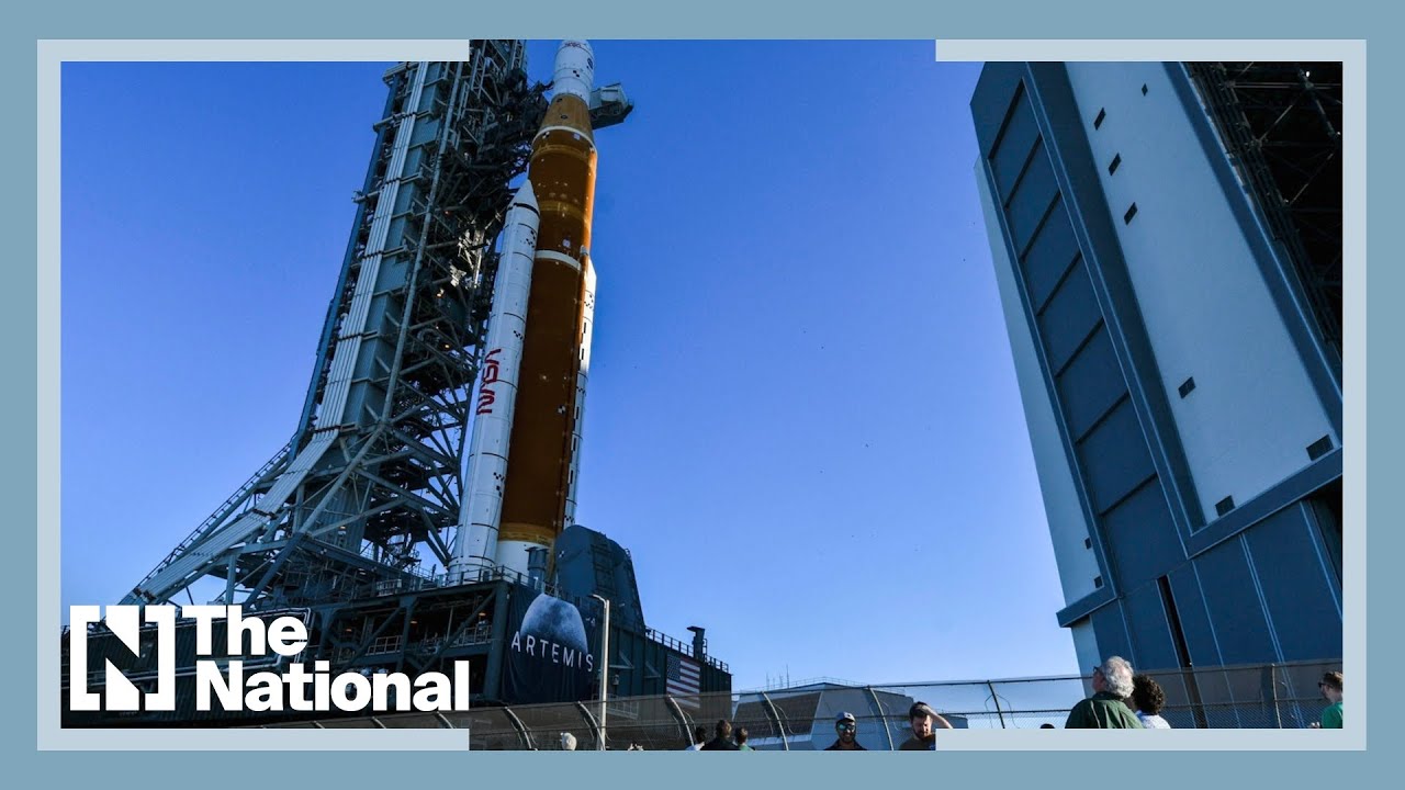 NASA rolls out SLS and Orion spacecraft - YouTube