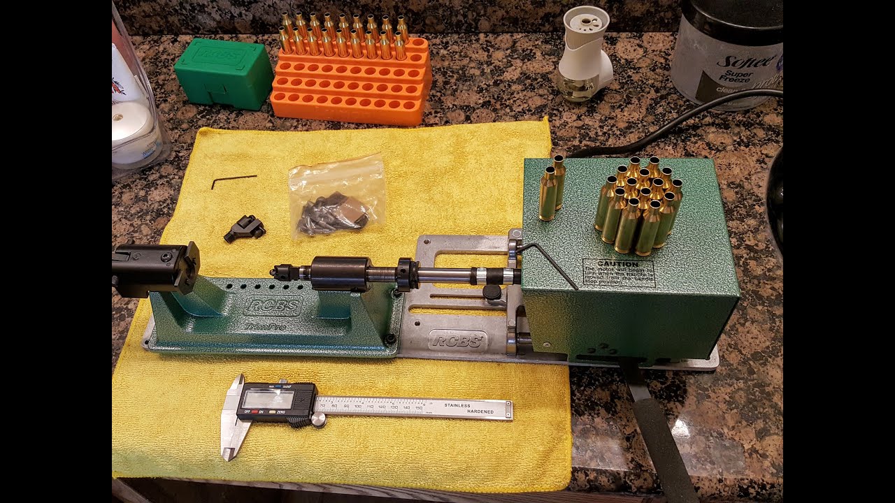 RCBS Powered Trimmer Pro 2 - YouTube