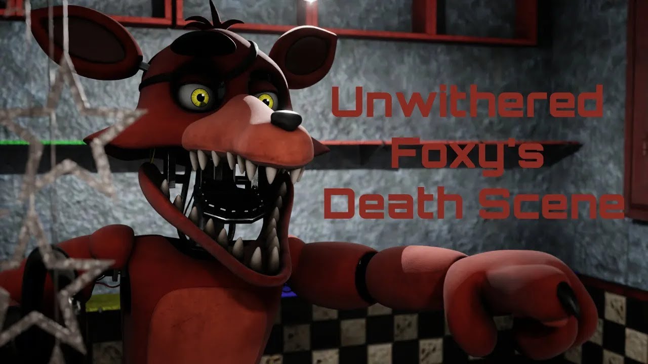(Blender) Unwithered Foxy's Death Scene - Short Animation - YouTube