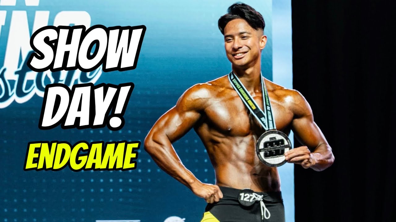 0 DAYS OUT, SHOW DAY 2, SUMMER SHREDDING CLASSIC, Vlog, Bodybuilding ...