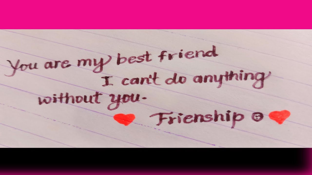 💓friendship ️#Best friend 💓 # Friend s forever 💖 #Cursive ️ # ...