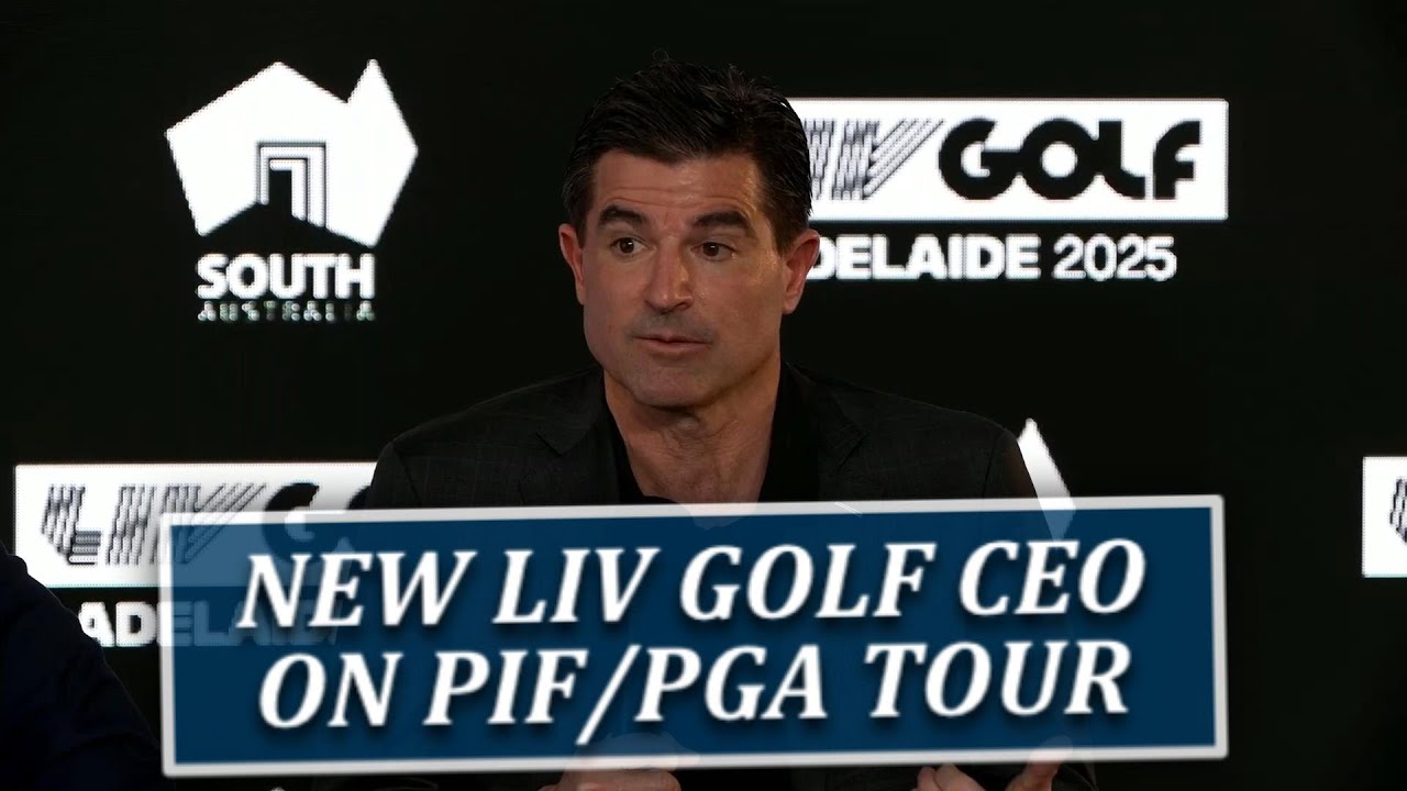 New LIV Golf CEO Scott O'Neil On PIF/PGA Tour Deal - YouTube