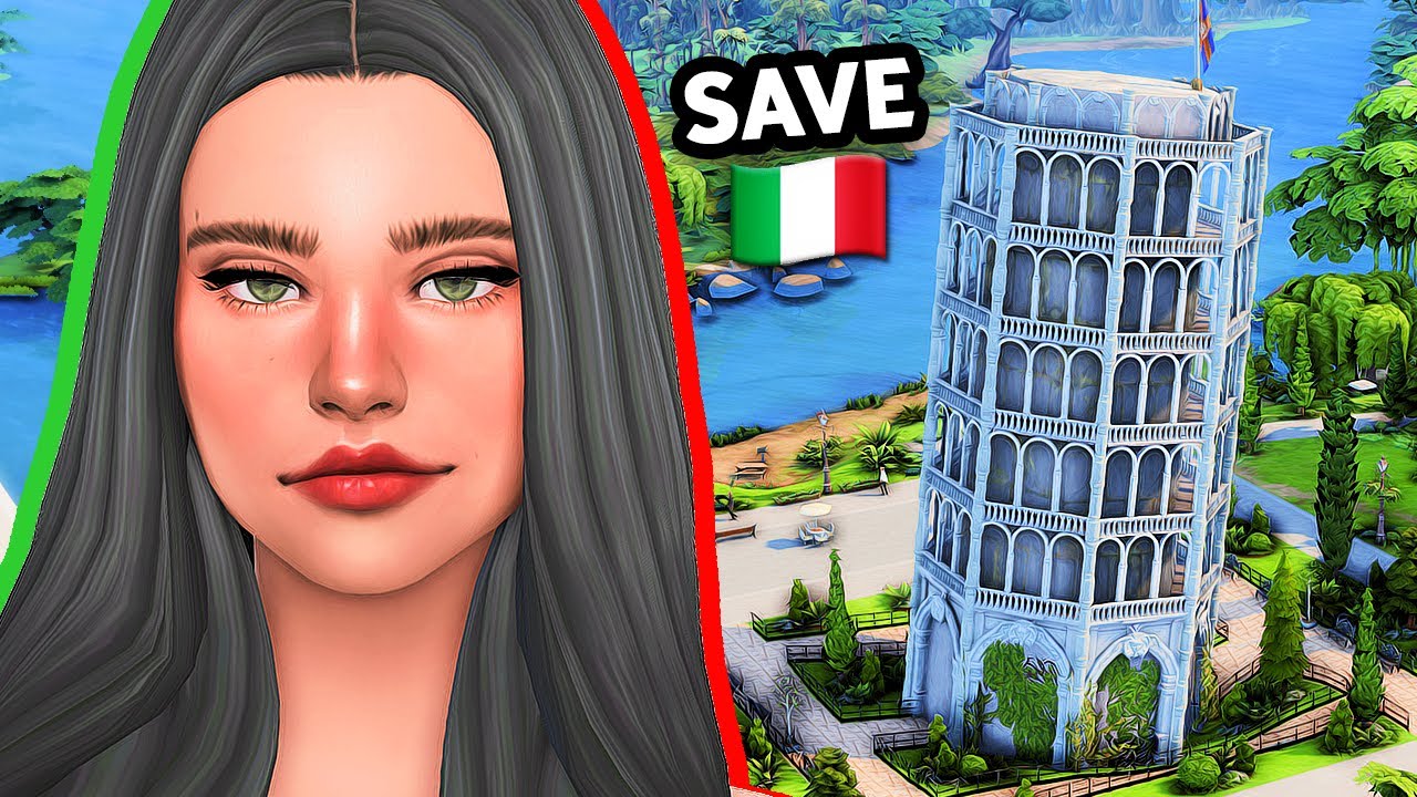 SAVE FILE DA ITÁLIA PERFEITO PARA O THE SIMS 4! - YouTube