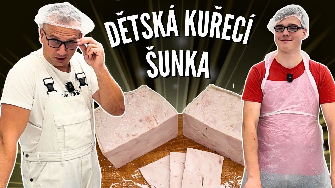 Jak vyrobit domácí dětskou kuřecí šunku – Mistr Málek & Učeň ...