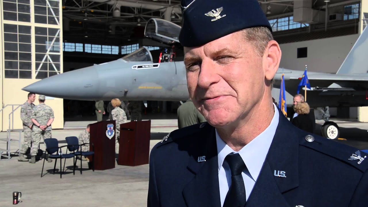Col. Reed Drake: 144th Fighter Wing Change of Command - YouTube