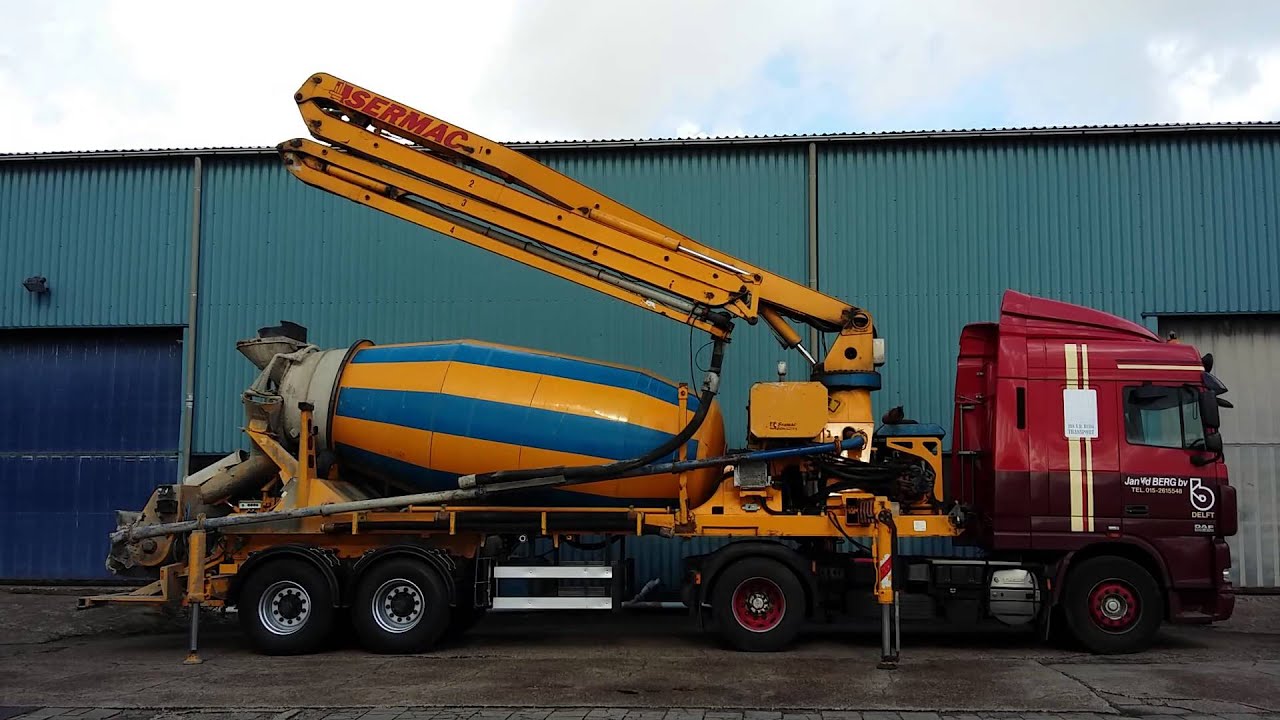 Sermac pump mixer trailer part 1 - YouTube